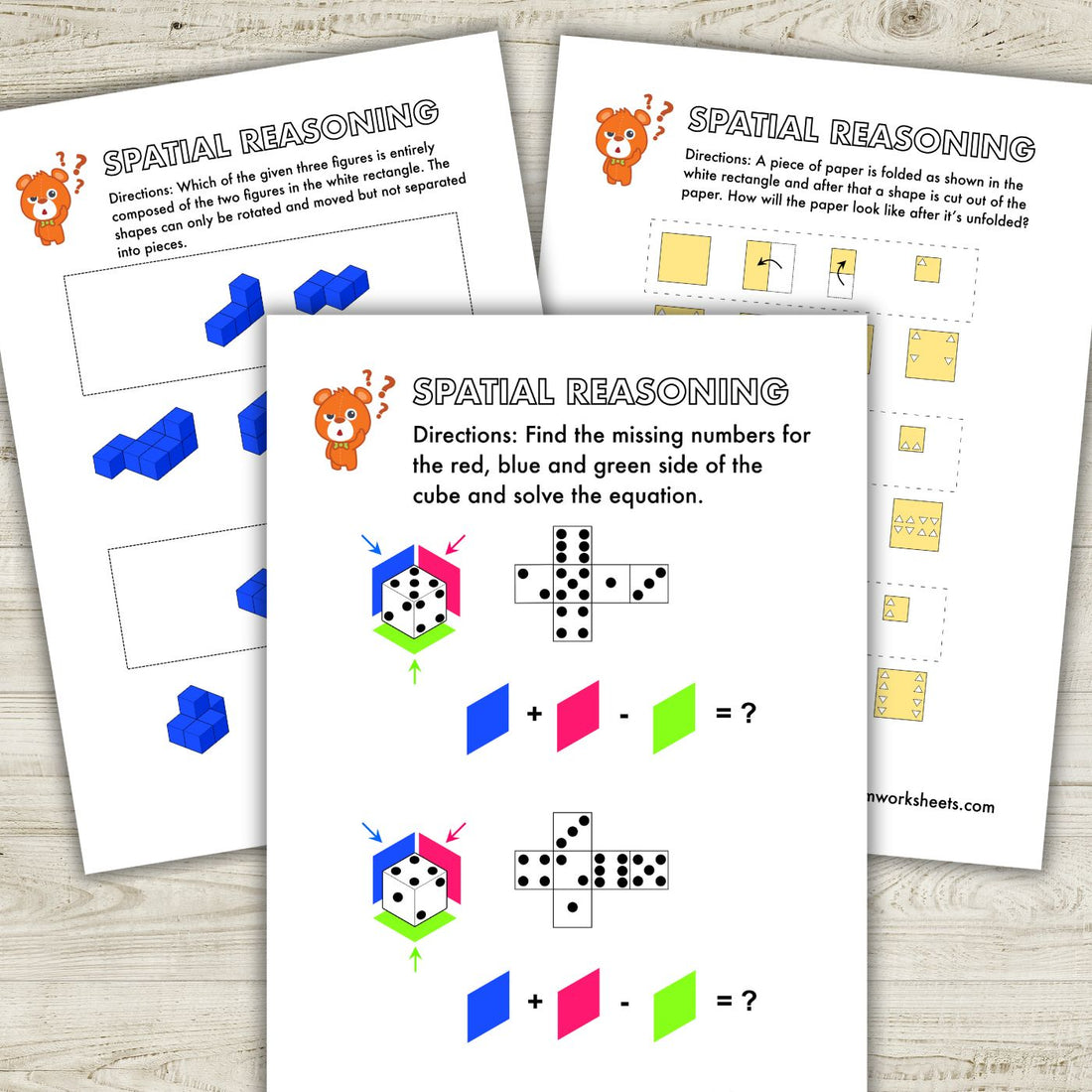 Download FREE Spatial Reasoning Pack 1 – STEMWorksheets