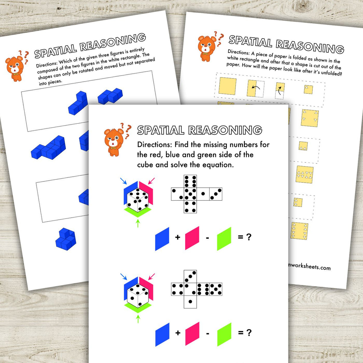 Download FREE Spatial Reasoning Pack 1 – STEMWorksheets