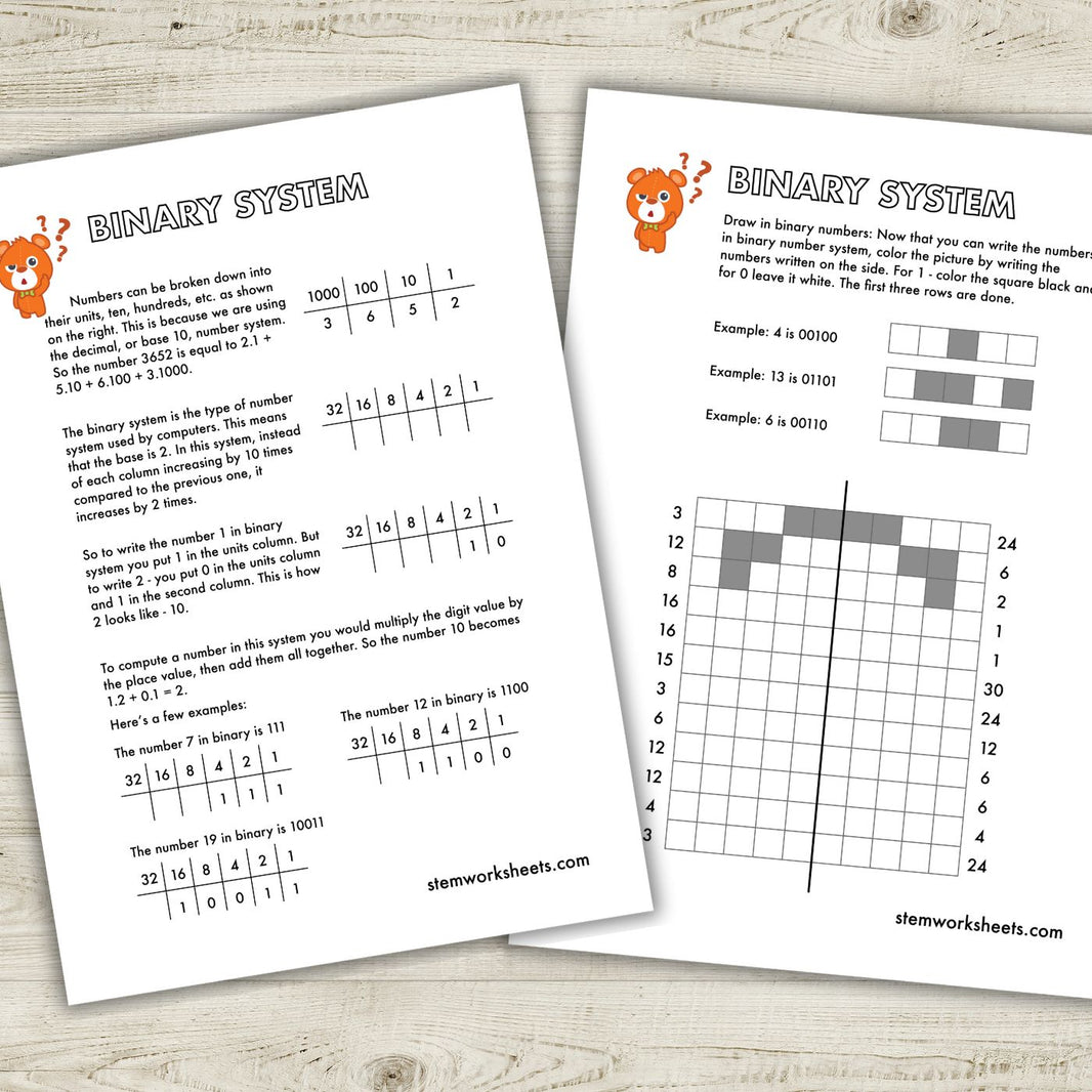 FREE – STEMWorksheets